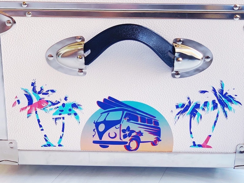 Camp Trunk Vinyl Decal Decor Camp Trunk Stickers - Etsy