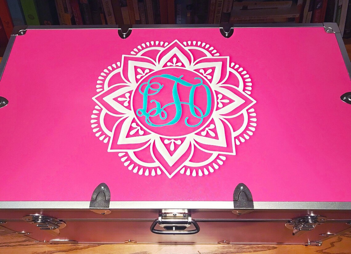 Camp Trunk Vinyl Decal Decor Camp Trunk Sticker | Etsy