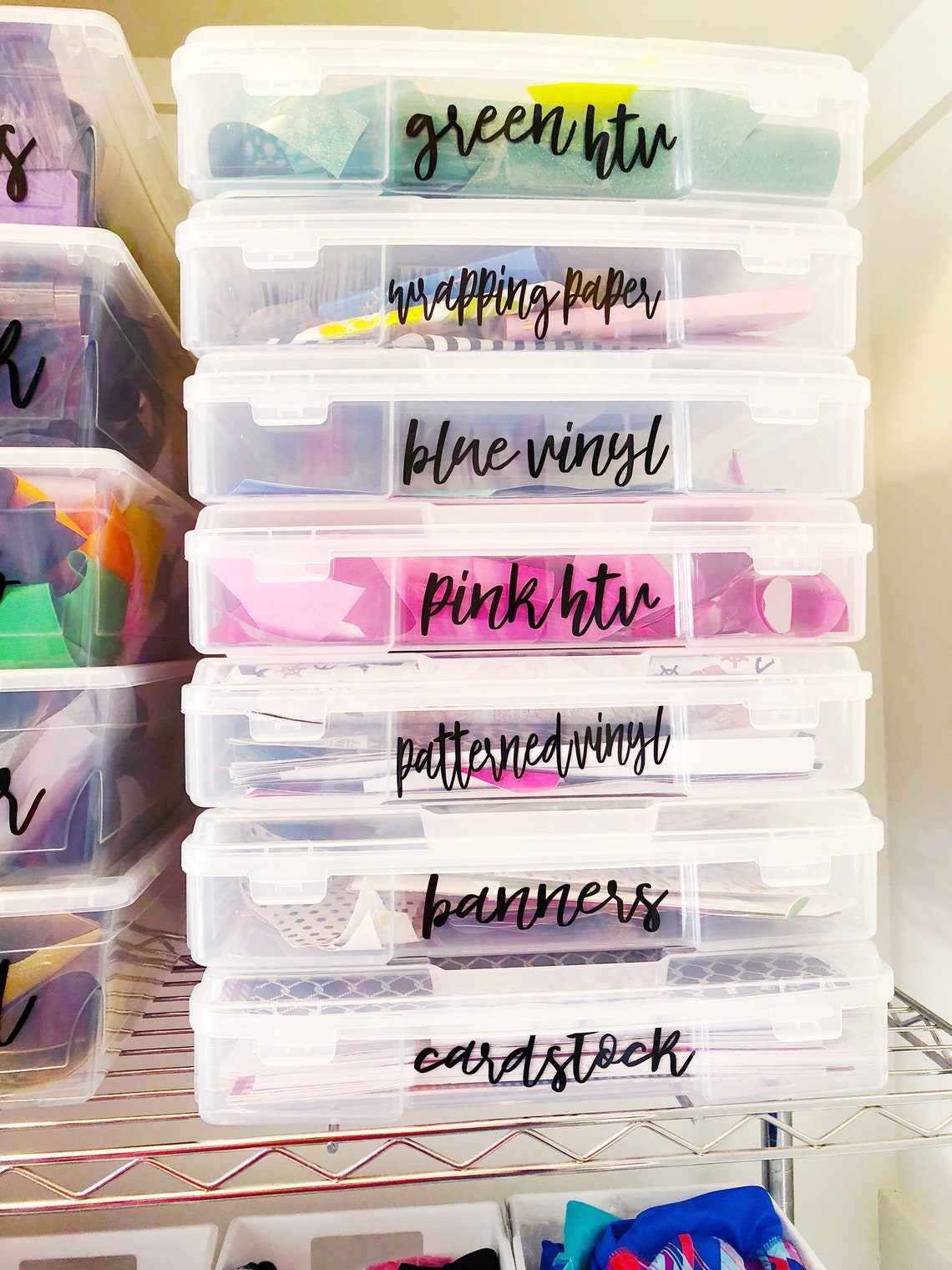 Custom Storage Bin Labels Kitchen Canister Labels Kitchen - Etsy