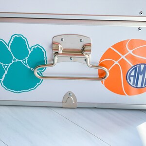 Camp Trunk Vinyl Decal Decor Camp Trunk Sticker Personalized Camp Trunk ...