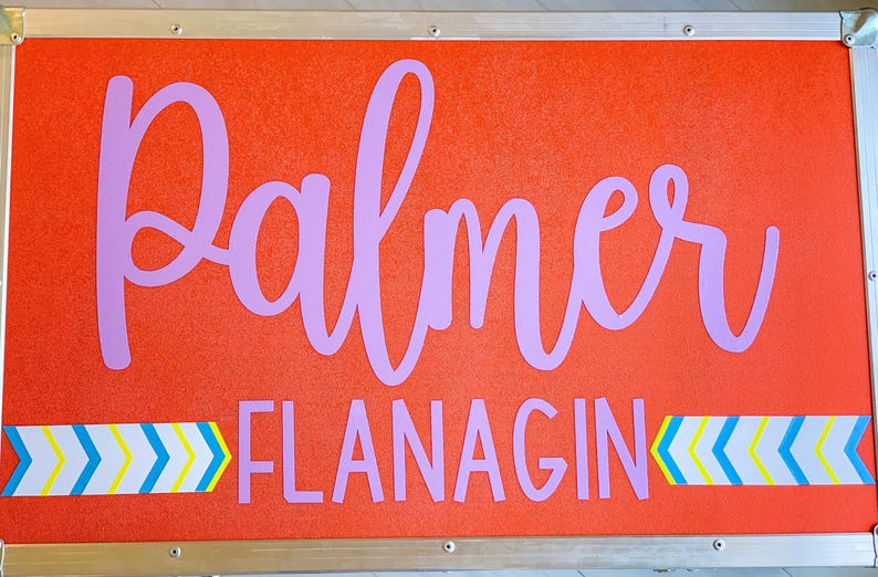 Camp Trunk Vinyl Decal Decor - Camp Trunk Sticker - Personalized Camp ...