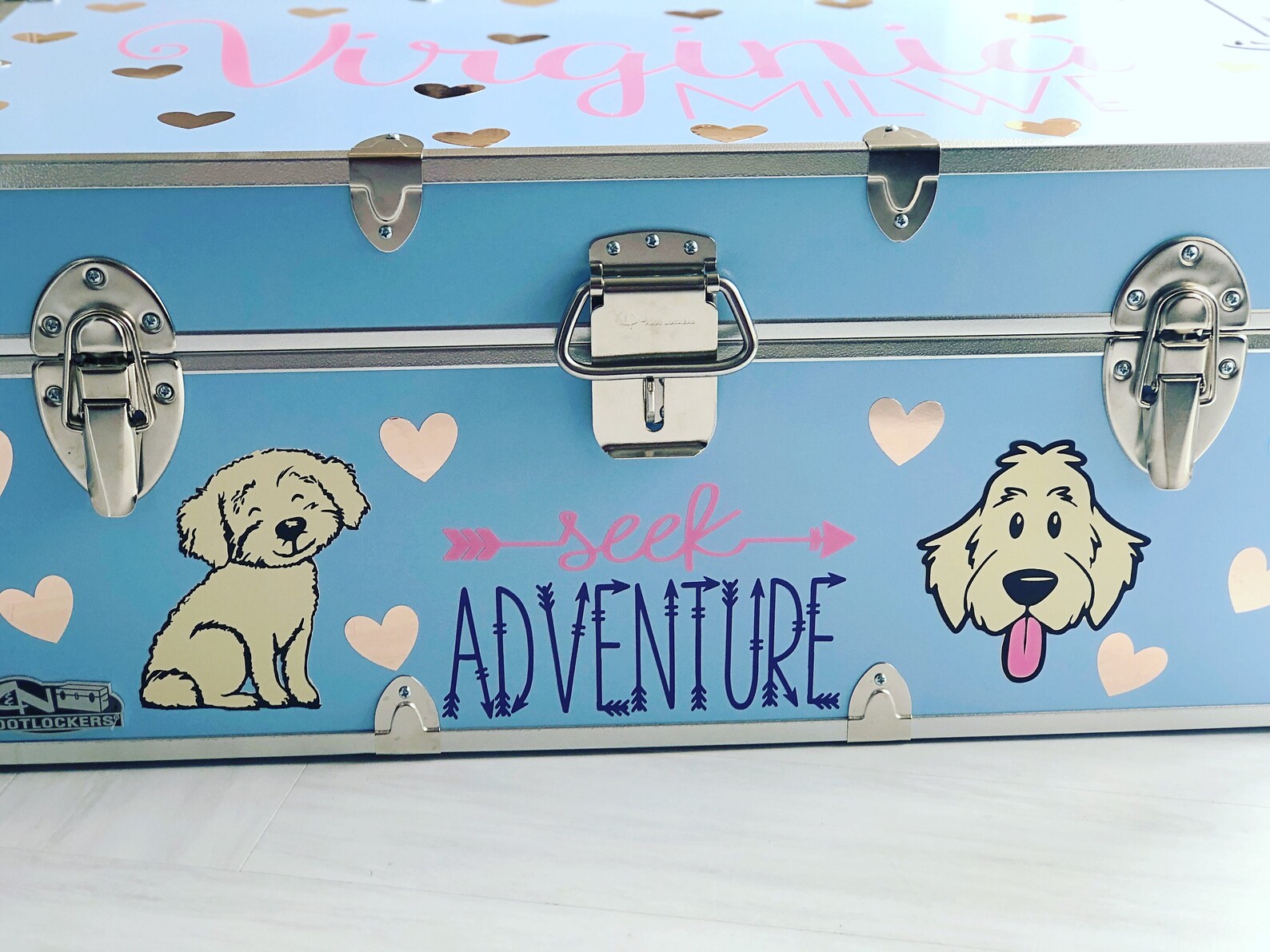 Camp Trunk Vinyl Decal Decor Camp Trunk Sticker - Etsy