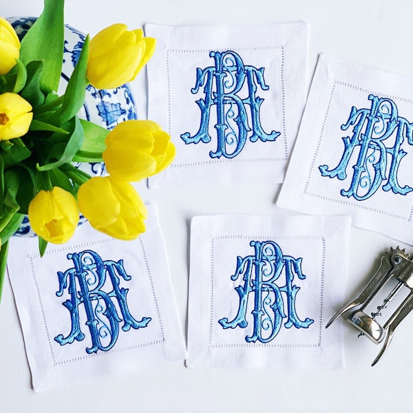 Antique Monogrammed Linens - Etsy