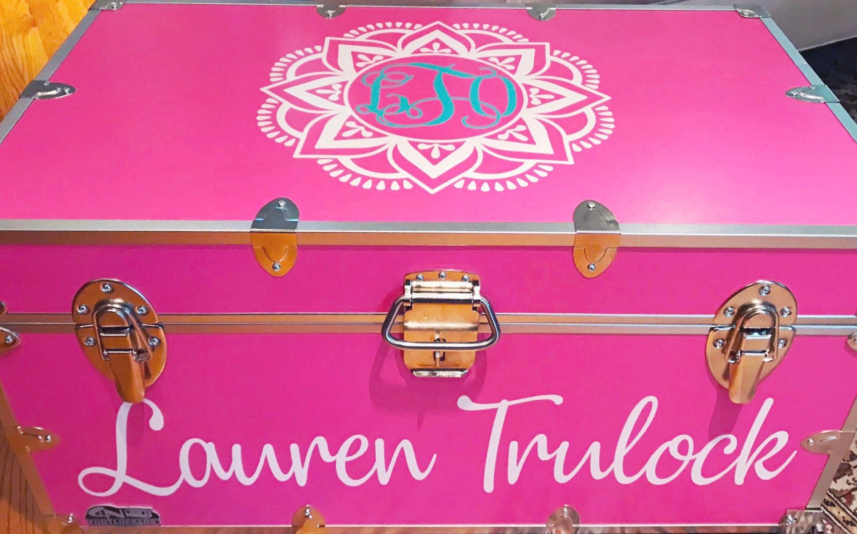 Camp Trunk Vinyl Decal Decor Camp Trunk Sticker - Etsy