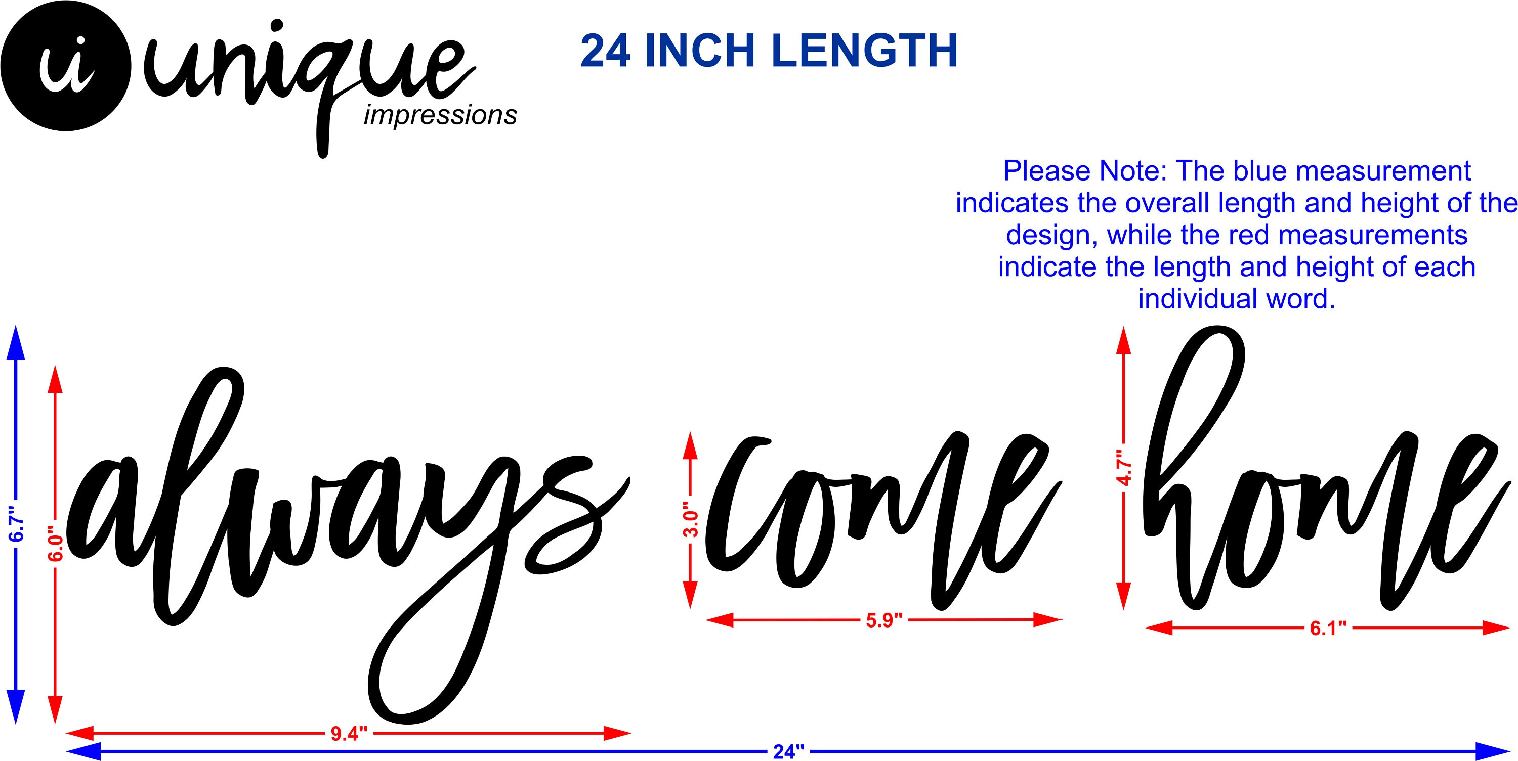 Handwritten Sign Always Come Home Wood Sign Laser Cut Words | Etsy