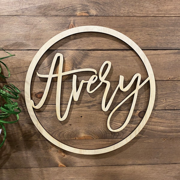 Wooden Wall Decor Name Personalized - Etsy