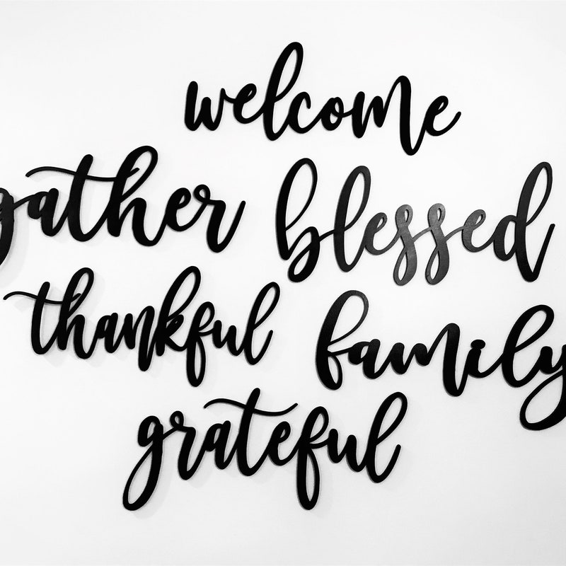 Wood Word Cutouts - Etsy