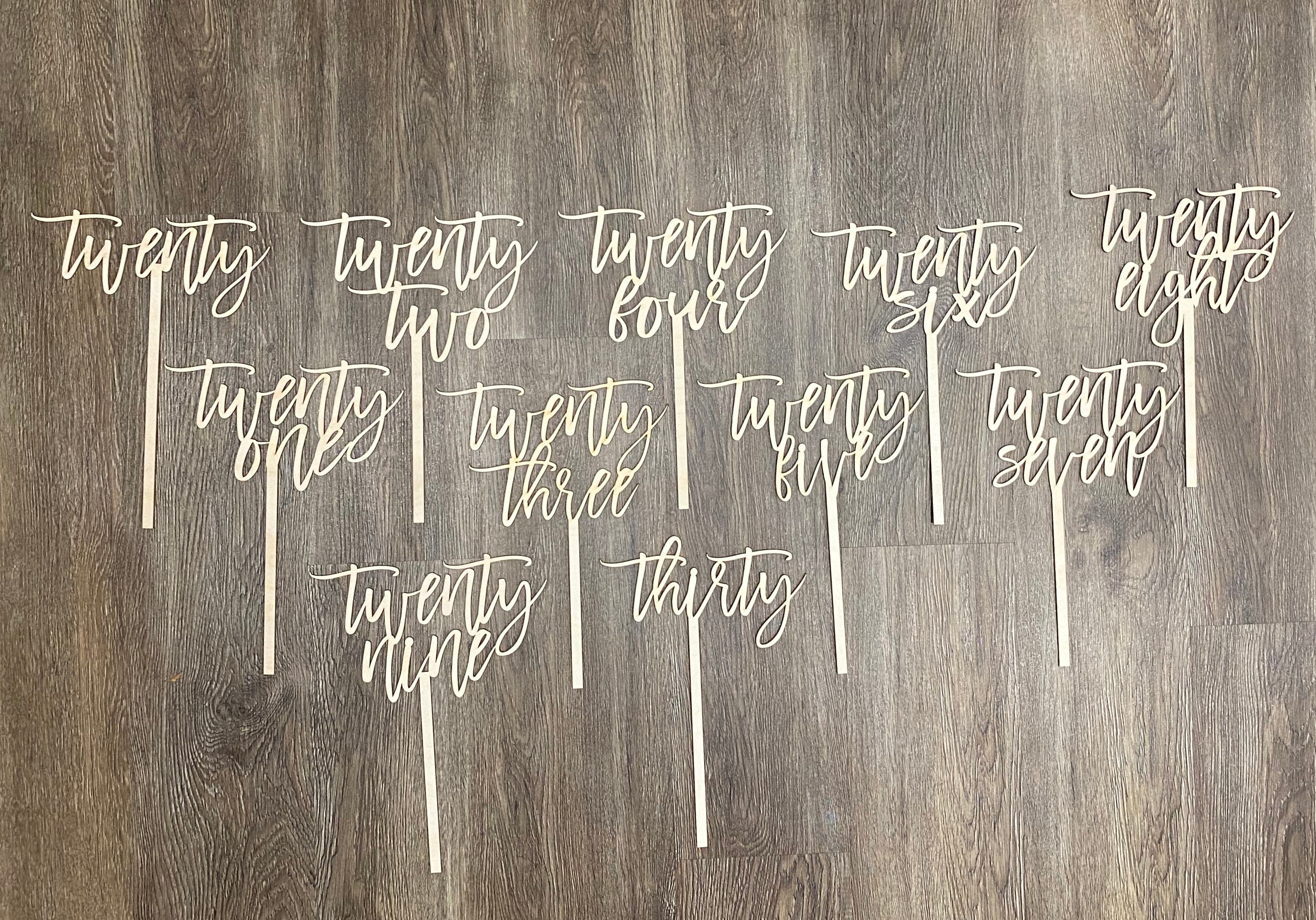 Wood Wedding Table Numbers Rustic Wooden Table Numbers | Etsy Canada