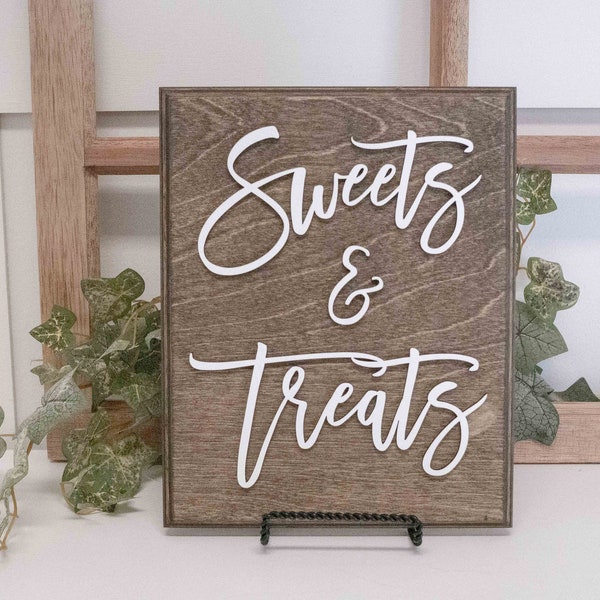 Sweets Wood Sign - Etsy