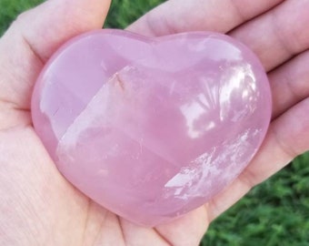 Crystal pink heart | Etsy