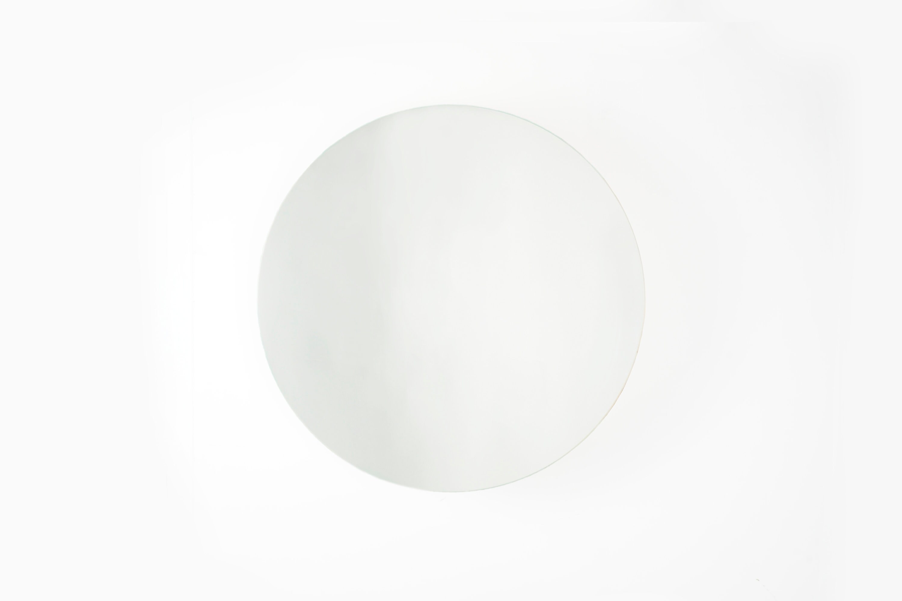 HIDE Circular Mirror and Plywood Bathroom Cabinet - Etsy UK