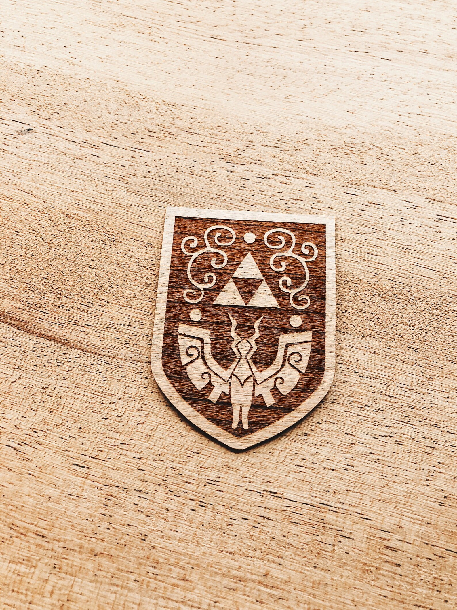 Wind Waker Hero's Shield Wooden Sticker Pack Laptop | Etsy