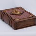 Vintage Lion Bronze Wooden Book Box, Medieval Keepsake Stash Box - Etsy