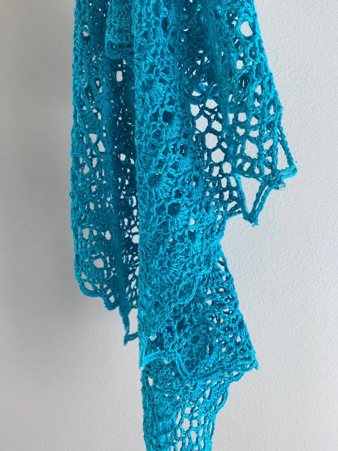 PATTERN - Teal Tide - Crocheted Wrap Pattern PDF - Etsy