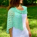 PATTERN Aqua Tide Crocheted Wrap Pattern PDF - Etsy