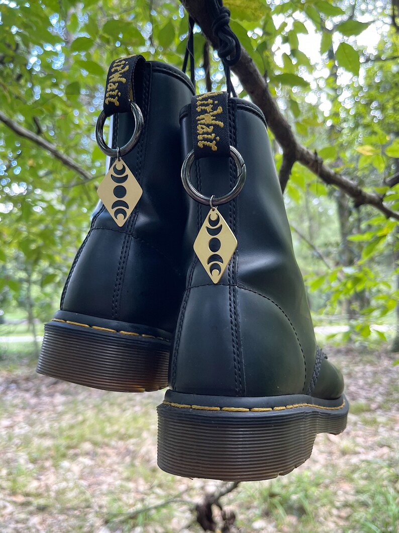 Rainbow Doc Marten Charms Cloud Rain Stars Lightening Grunge - Etsy