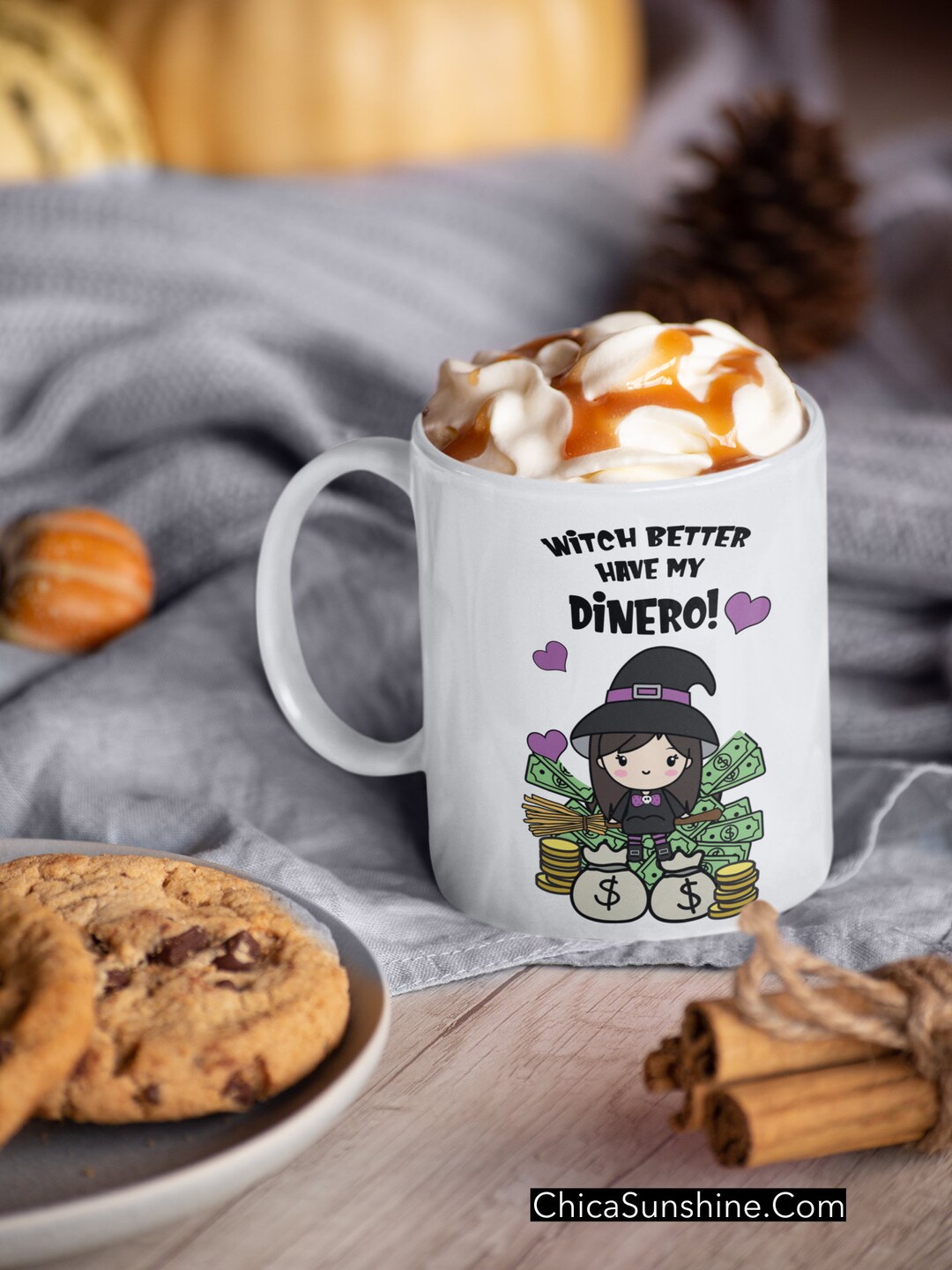 Fall, September Gift, Fall Gifts Coffee Mug, Spanglish Gift Cup, Regalo ...