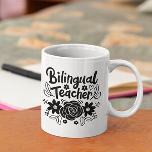 Spanish Teacher Gift, Spanish Teacher Cup Mug, Personalized Gift for ...