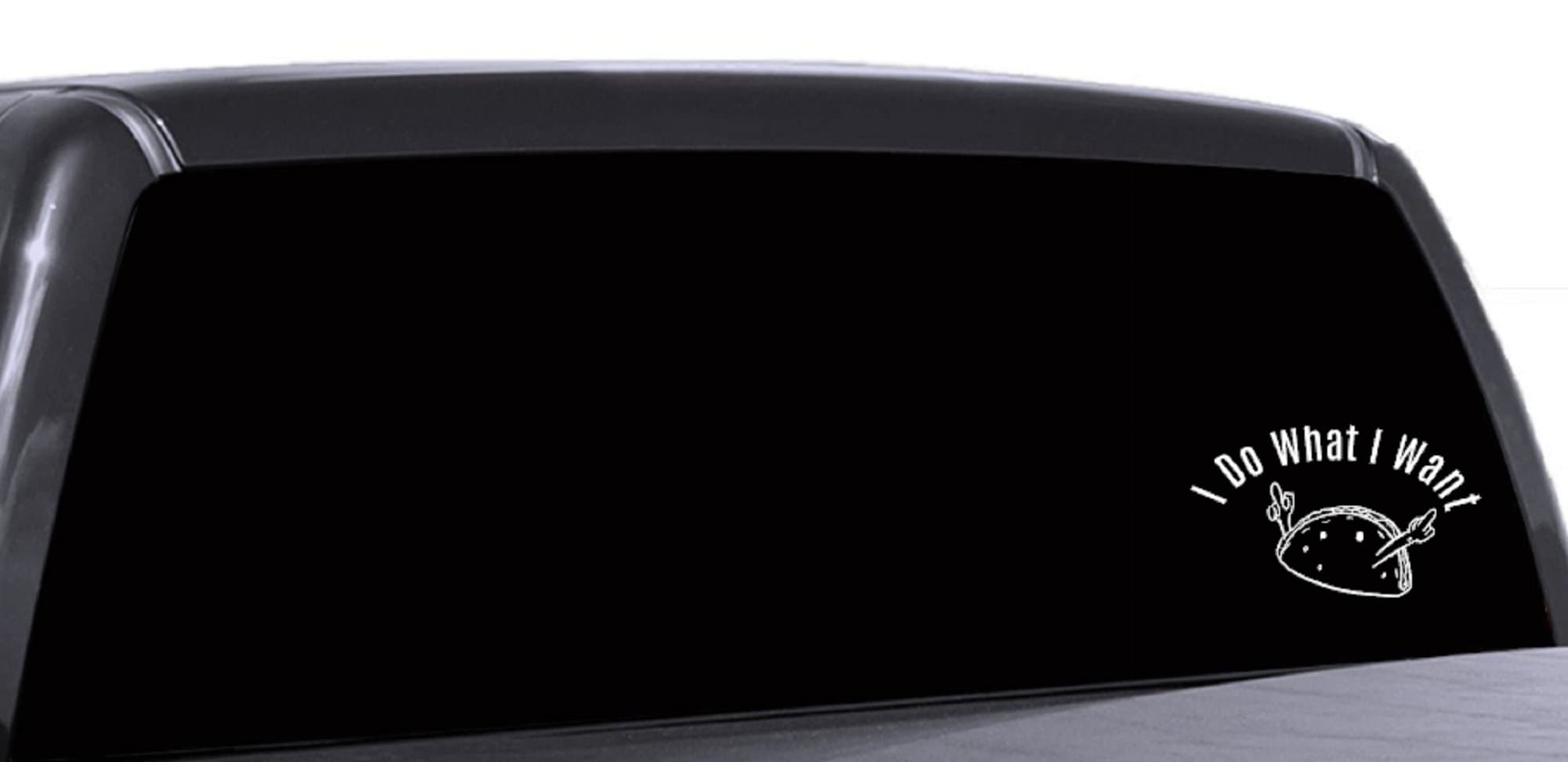 Funny Car Decals for Women Funny Car Decal Birthday Gift for - Etsy