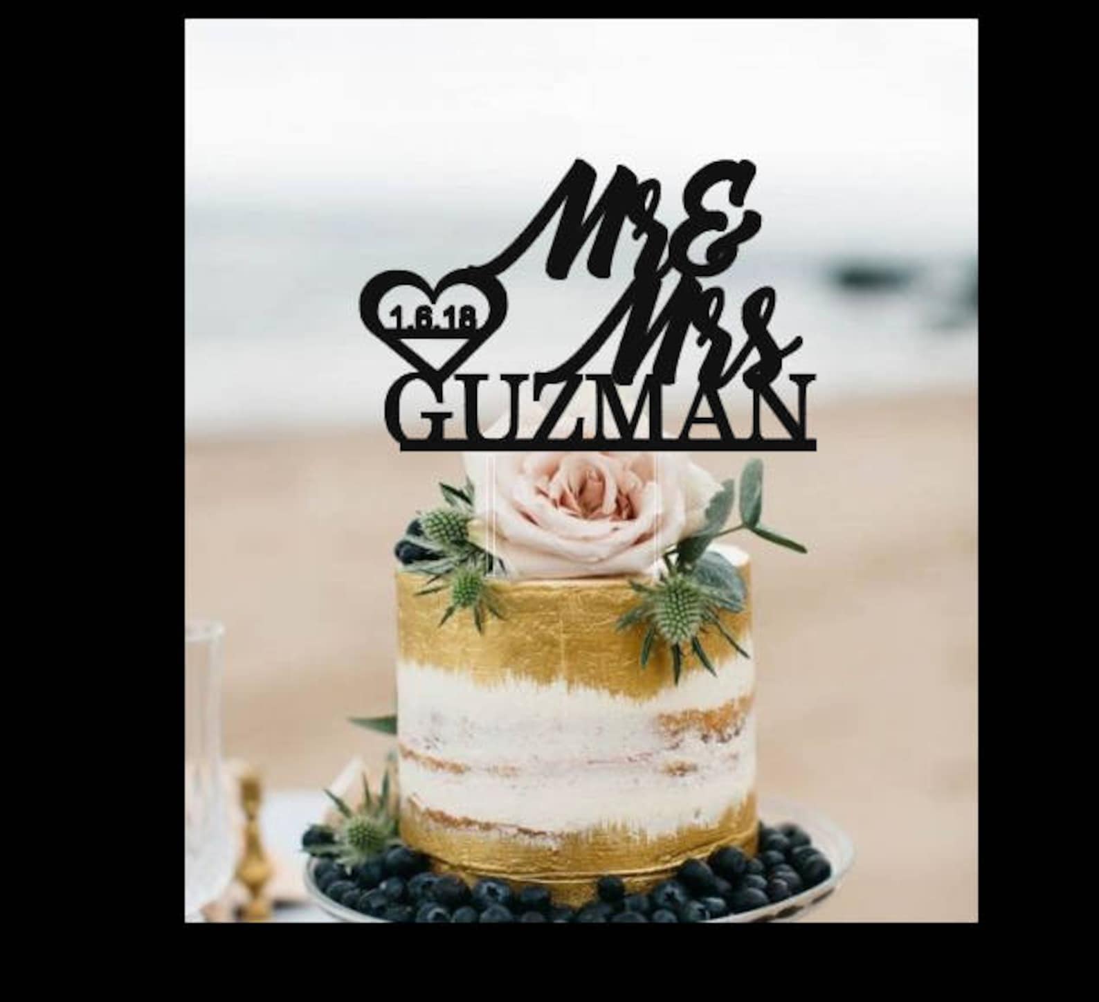 Wedding Cake Topper Nuestra Boda Boda De Oro Boda De Plata - Etsy