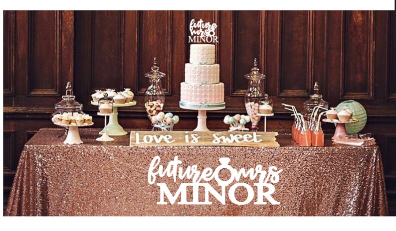 Bachelorette Cake Topper Bride to Be Caketopper Bridal - Etsy