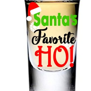 Christmas Party, White Elephant Gift, Christmas Shot Glasses, Gift ...
