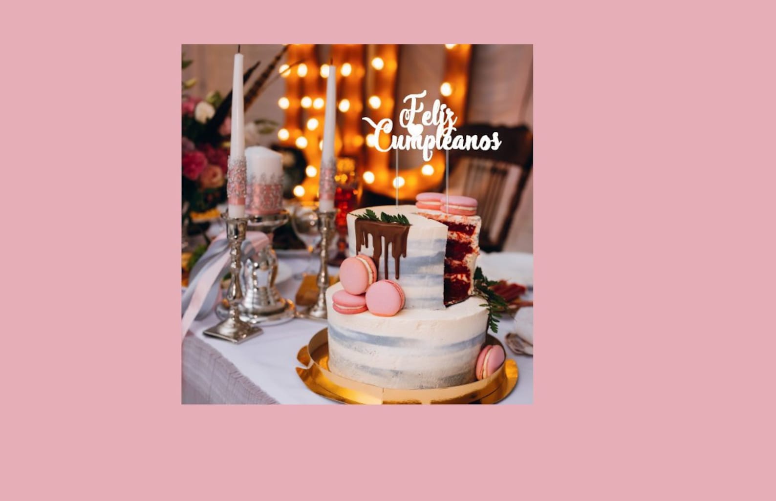 Feliz Cumpleanos Feliz Cumple Cake topper Happy birthday | Etsy