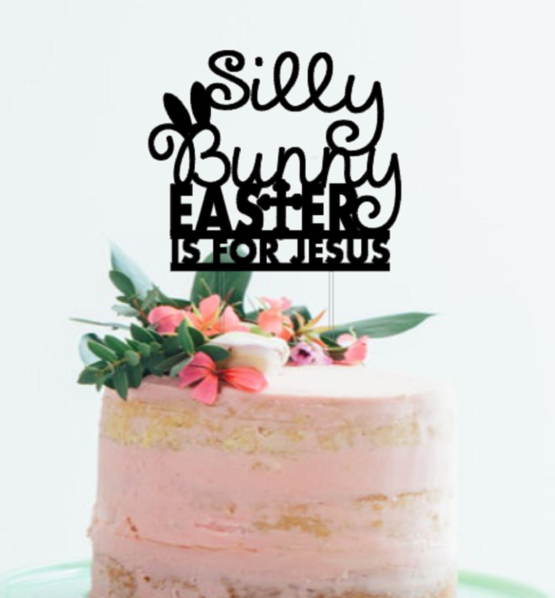 Happy Easter, Easter Day, April, Easter Cake Topper, Cake Topper ...