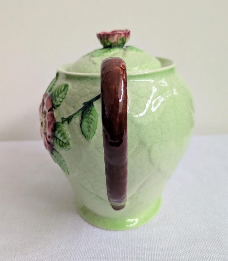 Vintage Carlton Ware Wild Rose Pattern Australian Design Small Teapot ...