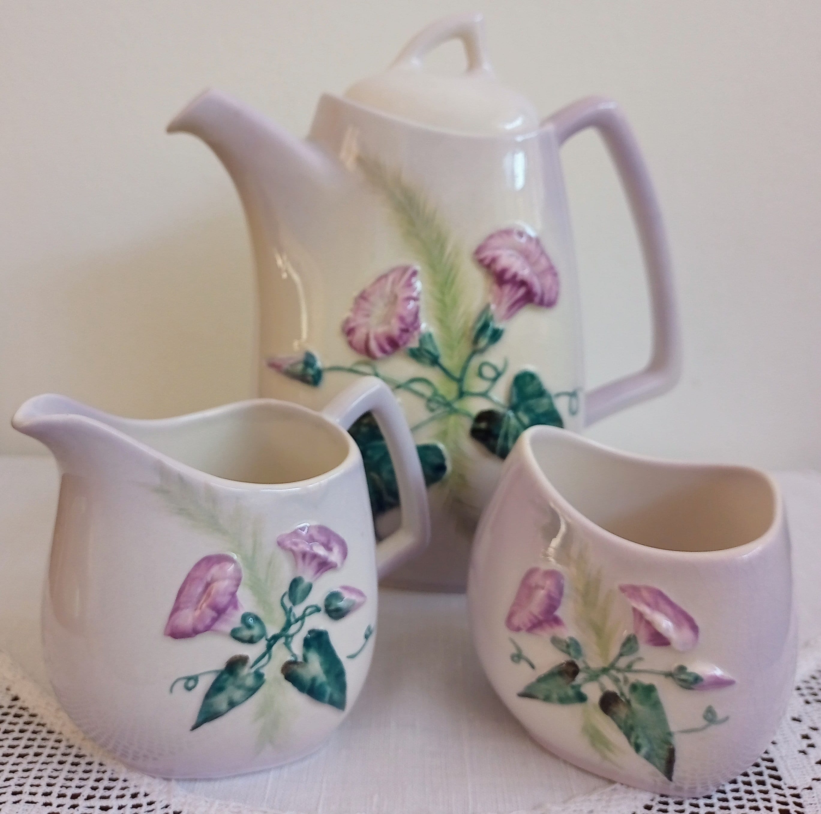 Vintage Carlton Ware Australian Design Convolvulus Morning Glory Hand ...