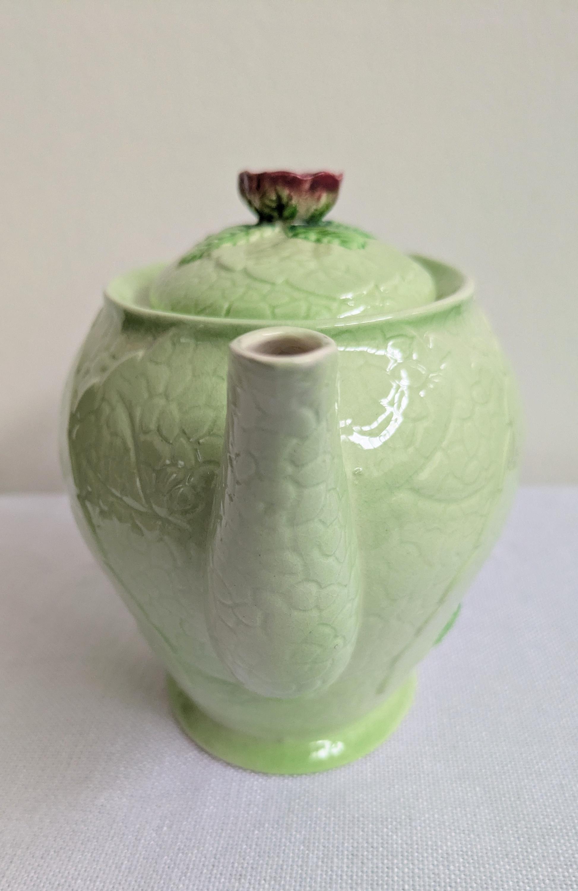 Vintage Carlton Ware Wild Rose Pattern Australian Design Small Teapot ...