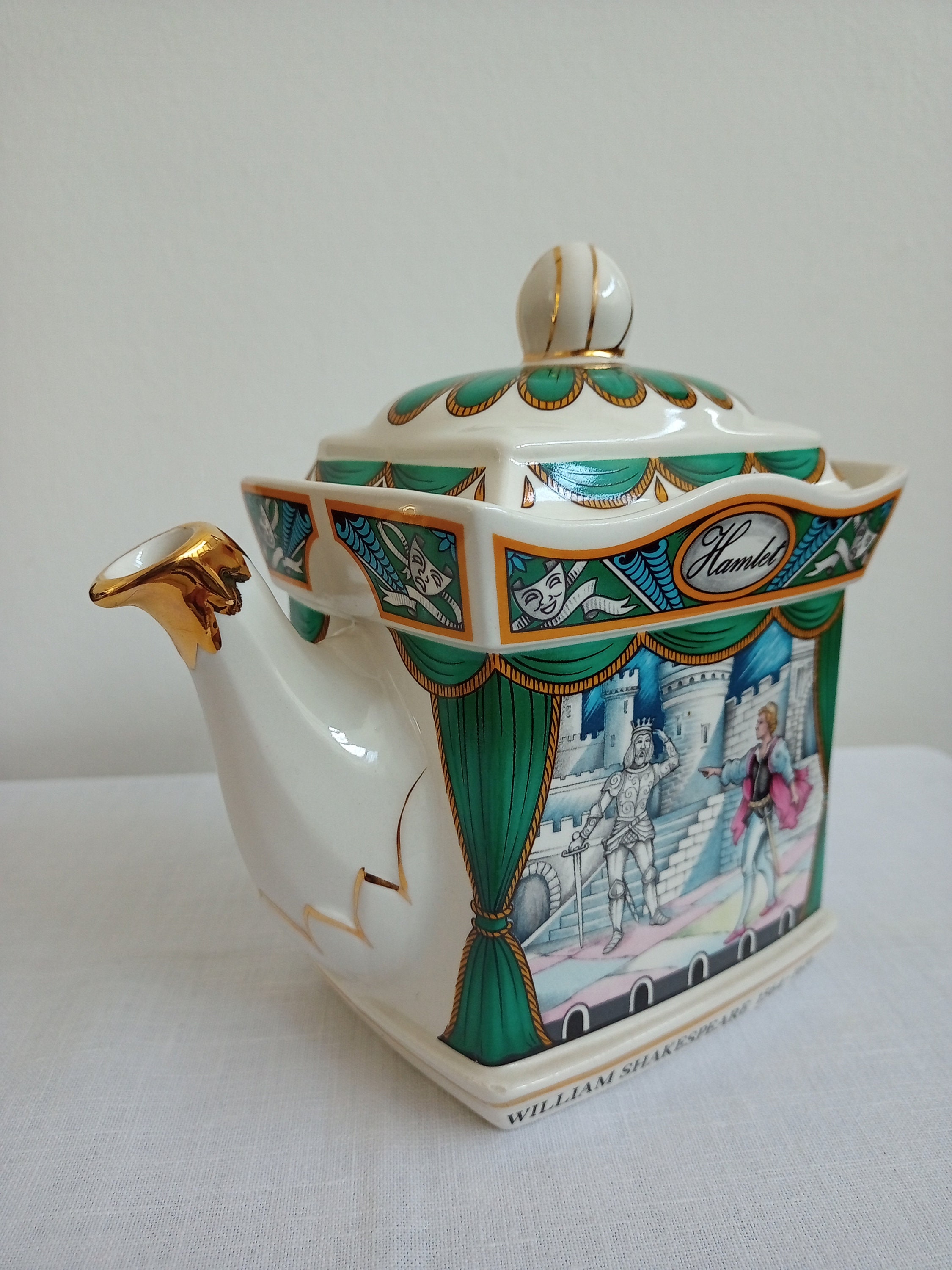 Vintage Sadler Novelty Shakespeare Play Series Hamlet Collectable China ...