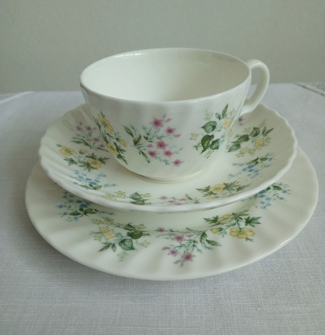 Vintage Minton English Fine Bone China, 'spring Valley' Pattern Teacup ...