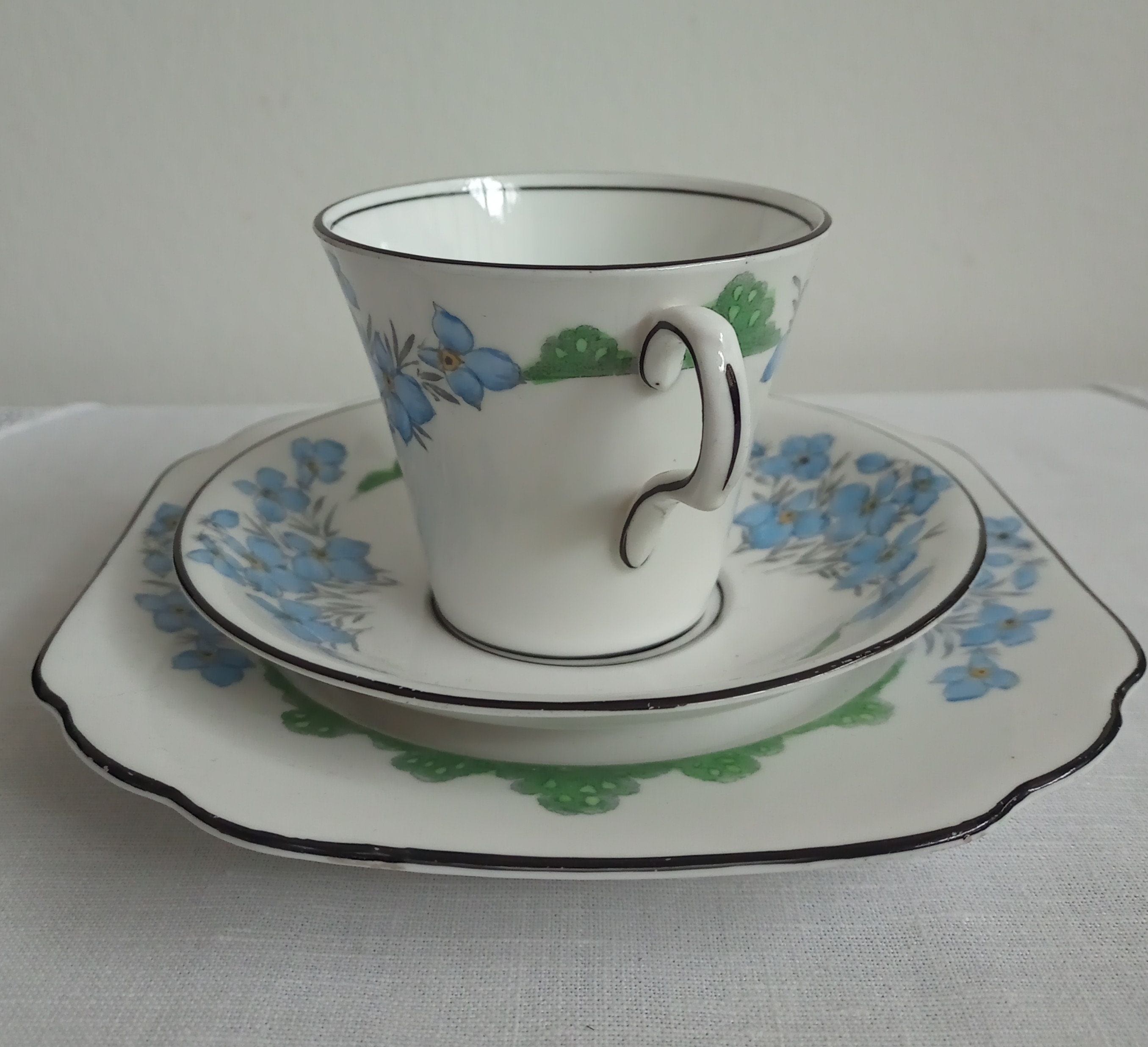 Vintage Melba Mayer and Sharret English Bone China Floral Pattern ...