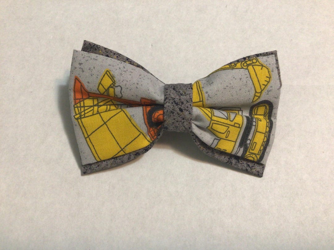 Construction Site Bow Tie,excavator,bulldozer,little Boy’s Bow Tie,pre ...