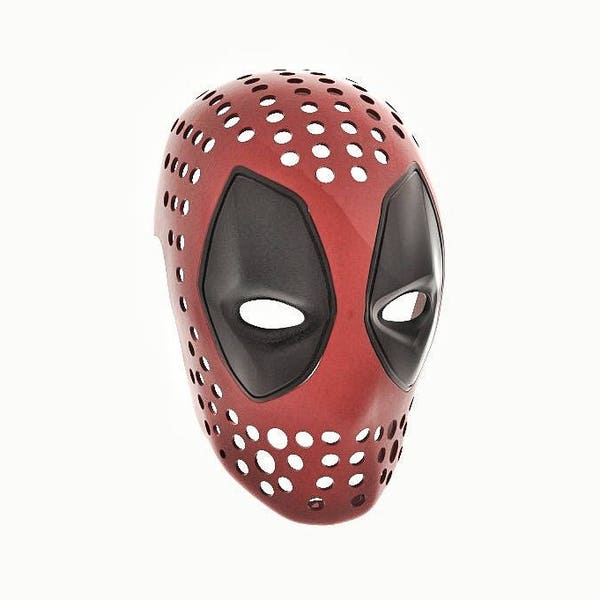 Deadpool Faceshell - Etsy