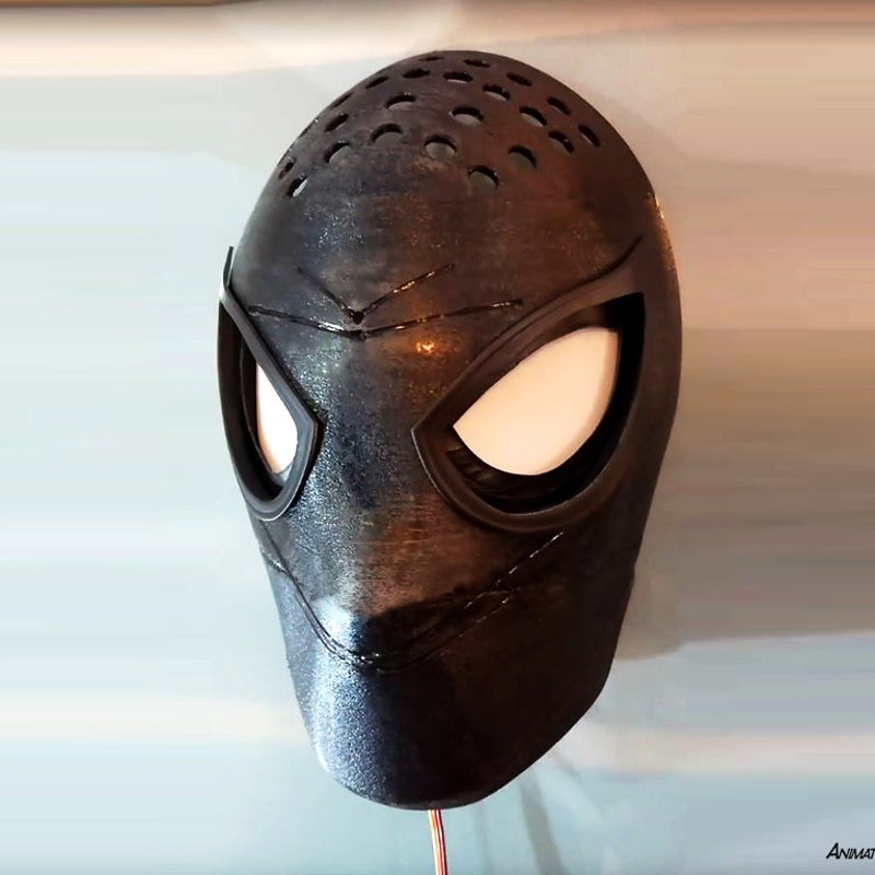 Spiderman Mask Moving Eyes - Etsy