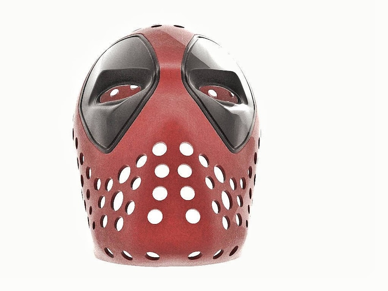 Deadpool Faceshell - Etsy