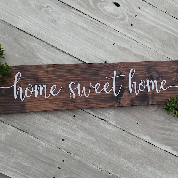 Home Sweet Home Sign - Etsy