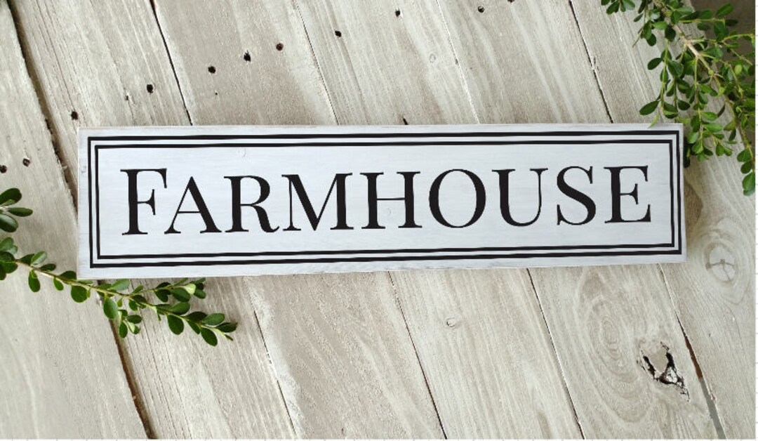 Farmhouse Sign, Rustic Wood Sign, Farmhouse Style Sign, Rustic ...