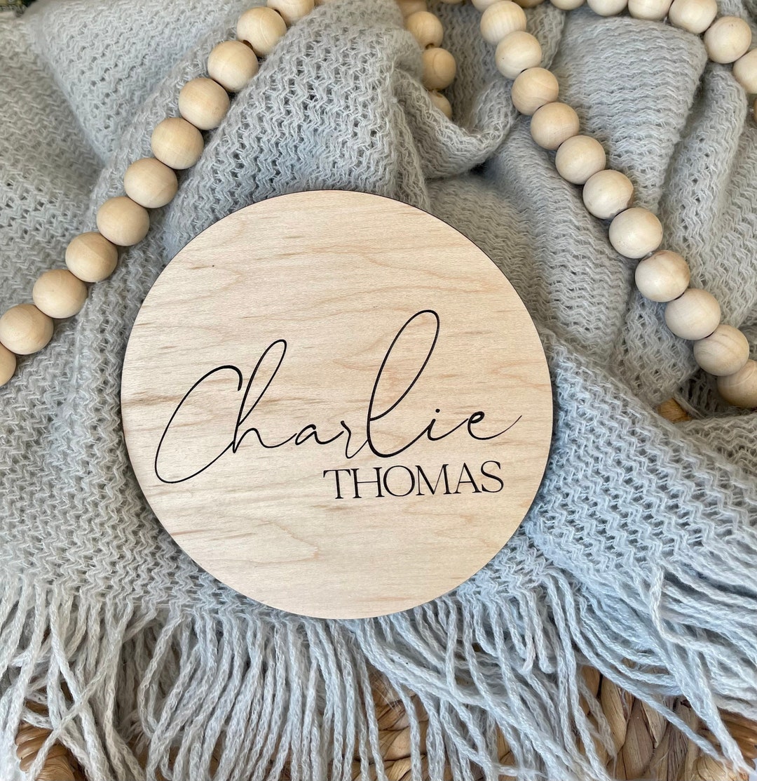 Personalized Baby Name Sign Baby Name Announcement Name - Etsy