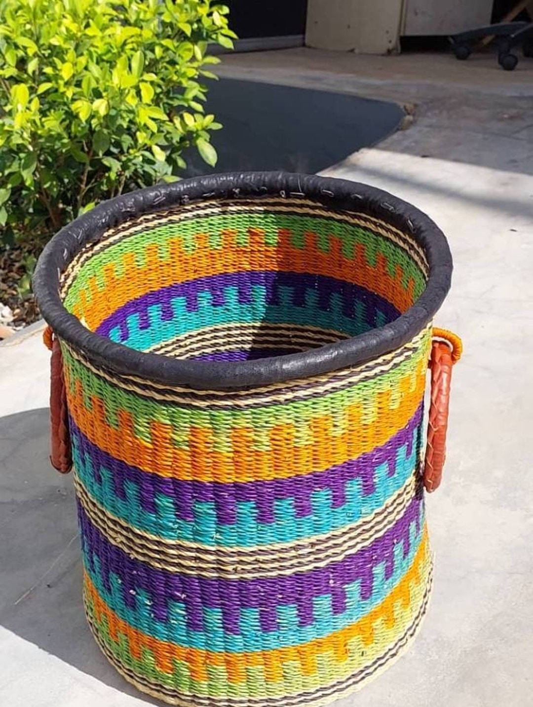 Laundry Basket, Beautiful Laundry Basket, Best Storage Basket, Ghana ...