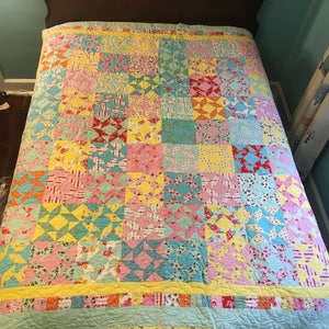 Girly Girl Quilt - Full-sized - Etsy