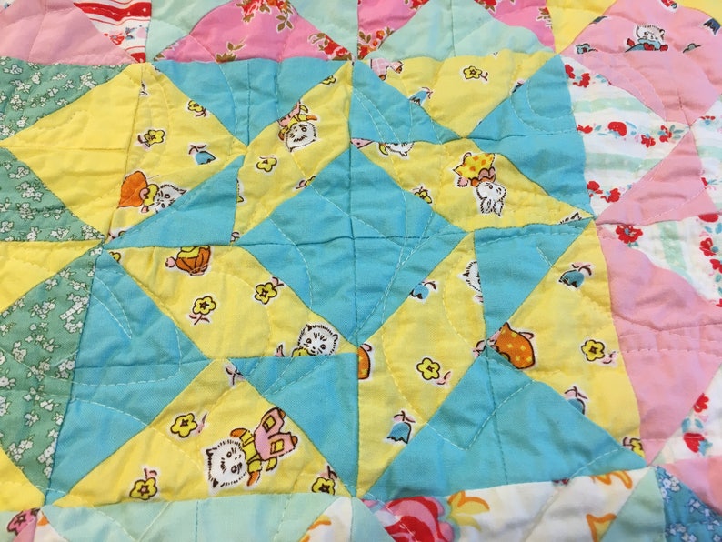 Girly Girl Quilt - Full-sized - Etsy