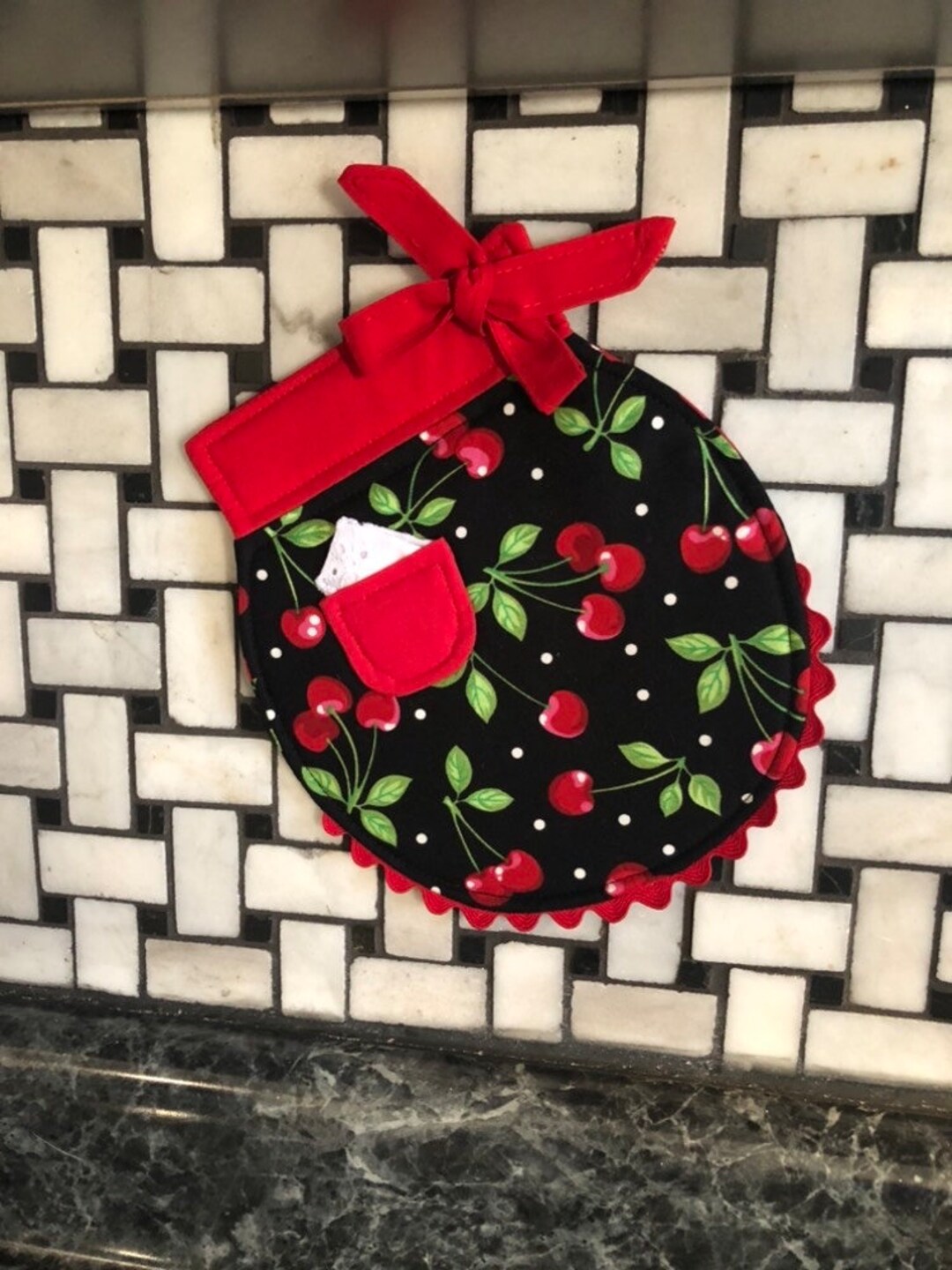 Mom's Apron Hot Pad/pot Holder - Etsy