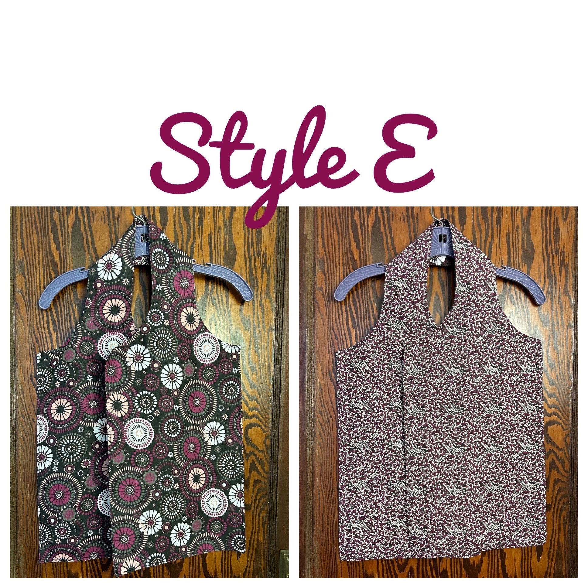 Reversible Adult Dining Scarf/bib - Etsy