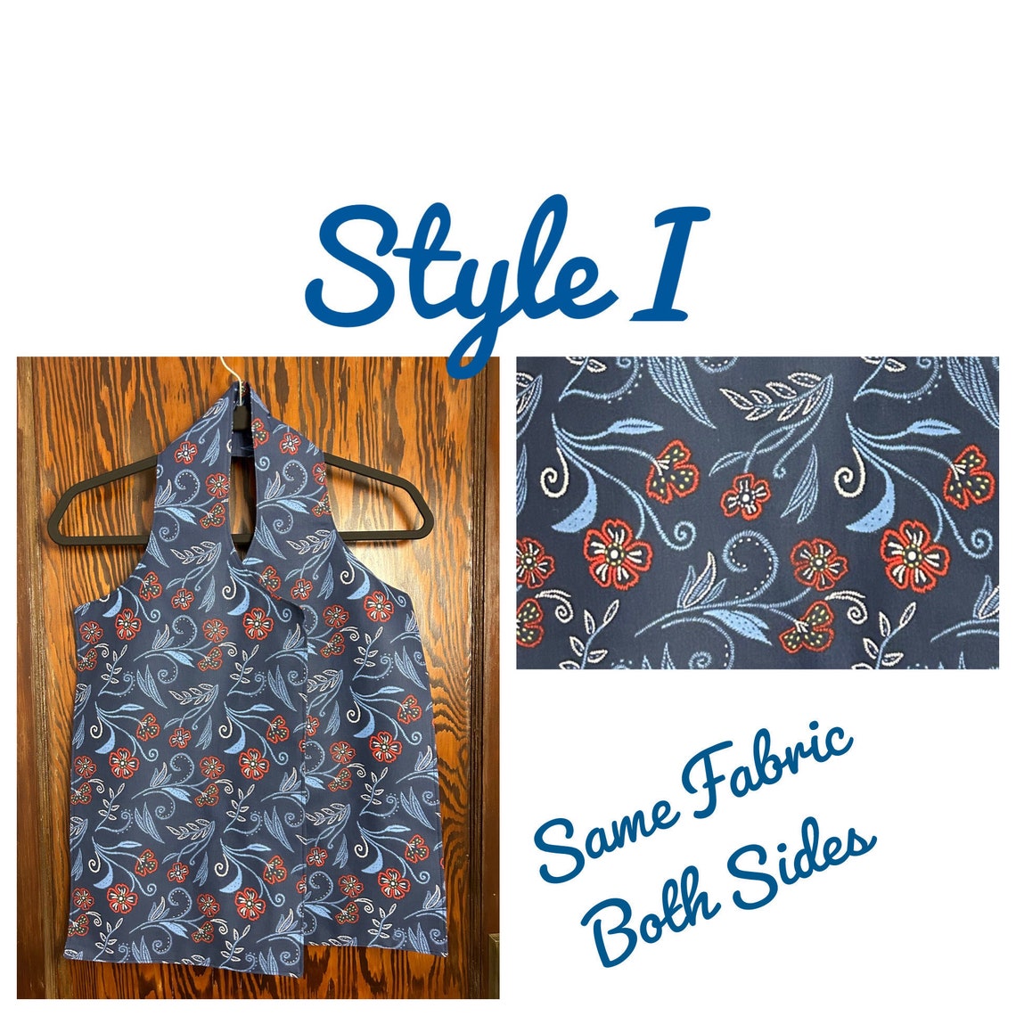 Reversible Adult Dining Scarf/bib - Etsy