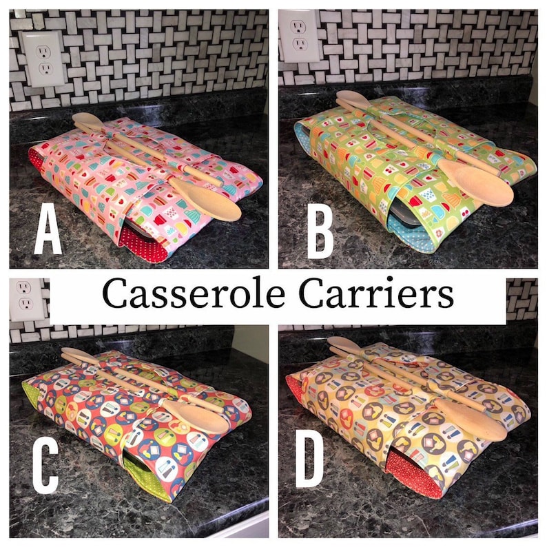 Kitchen Themed Casserole Carriers - Etsy