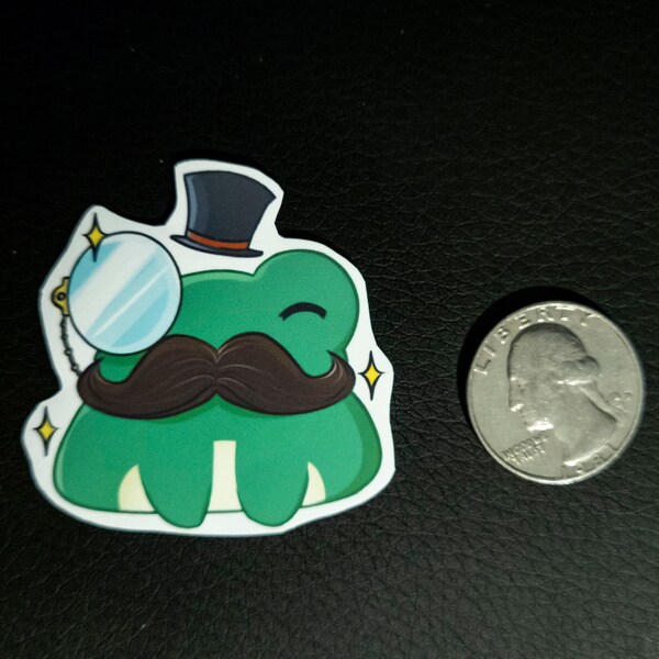 Distinguished Frog - Etsy