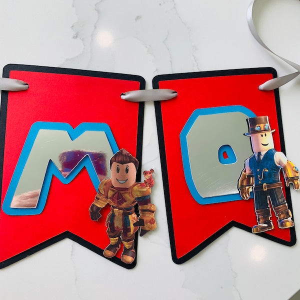 Roblox Personalised Banner - Etsy